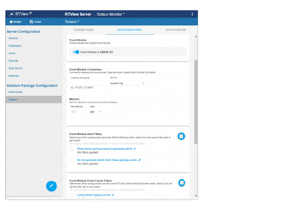 Configure Solace Event Module